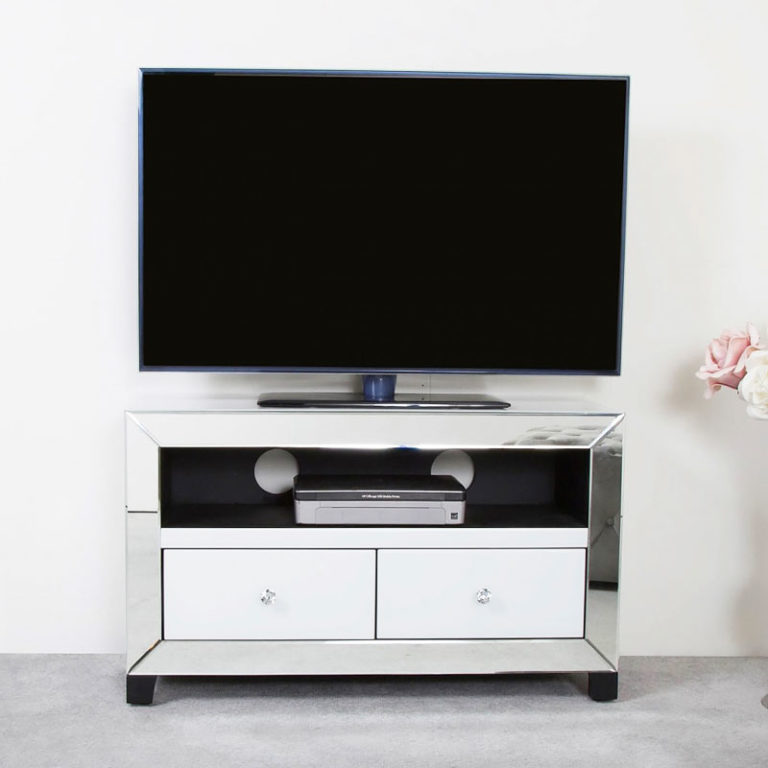 Sahara Marrakech Moroccan Silver Mirrored TV Entertainment Cabinet ...