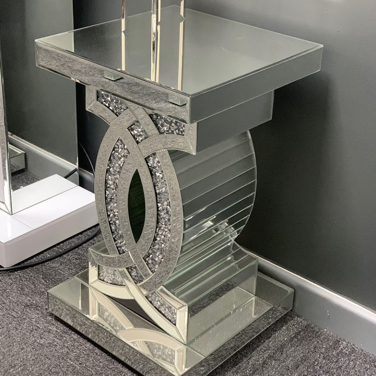 Diamond Crush Mirrored Furniture | Picture Perfect Home
