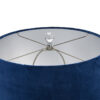 Large Royal Blue And White Hand Dipped Ceramic Occasional Table Lamp ...