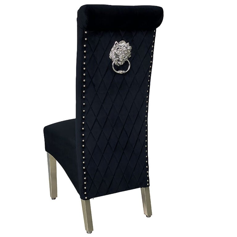 Lion Head Knocker Back Dining Chairs | Picture Perfect Home