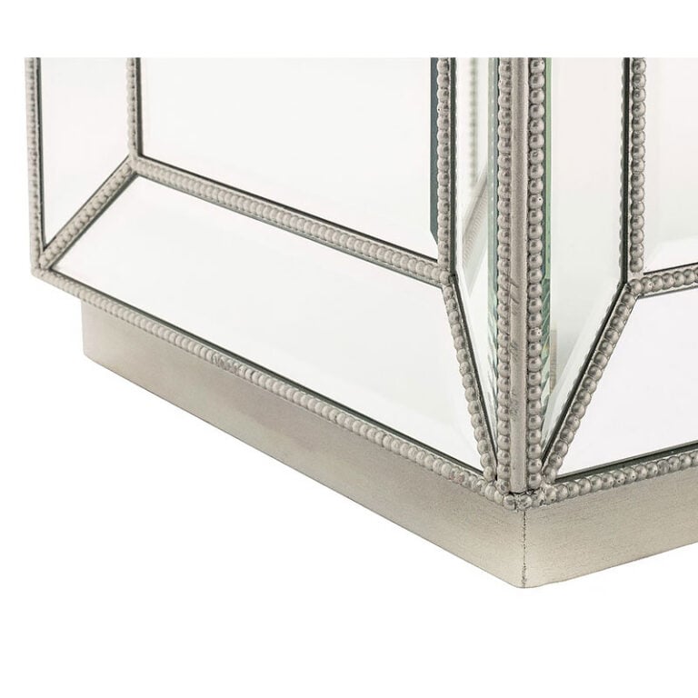 Paris Round Mirrored Glass 4 Seater Dining Table 145cm | Picture ...