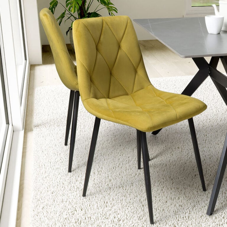 Mustard Yellow Dining Chairs