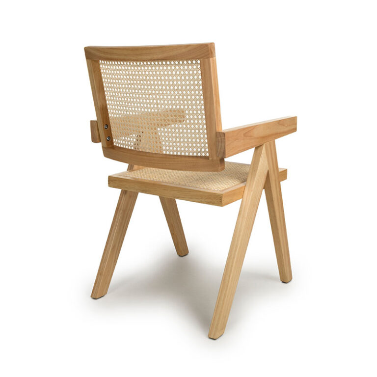 Set Of 2 Juna Cebu Rubberwood And Rattan Cane Dining Chairs | Picture ...