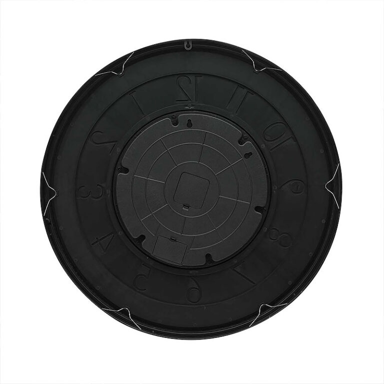 Large Coffee Brown Visible Exposed Moving Gears Wall Clock 66cm ...