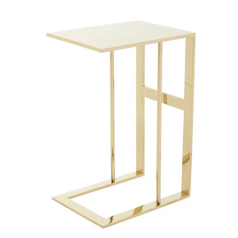 Art Dèco Gold Metal Sofa Table Laptop Table Side Table | Picture ...