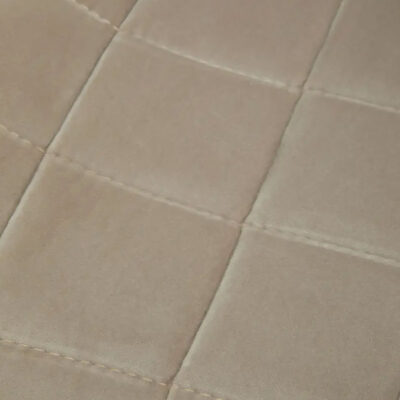 Set Of 2 May Art Deco Mink Velvet And Gold Metal Winged Bar Stool ...