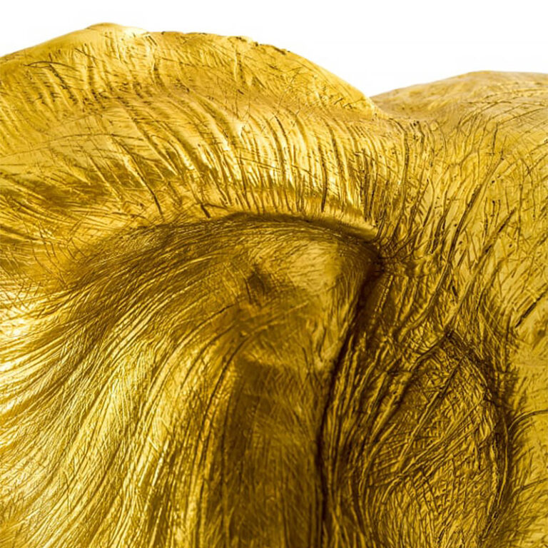 Large Gold Resin Elephant Head Animal Wall Art Decoration 73cm ...