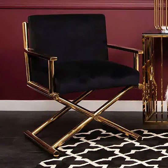 Gold Armchairs And Gold Accent Chairs | Picture Perfect Home