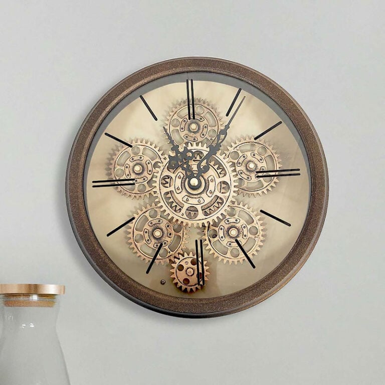 Moving Gears Wall Clocks | Picture Perfect Home