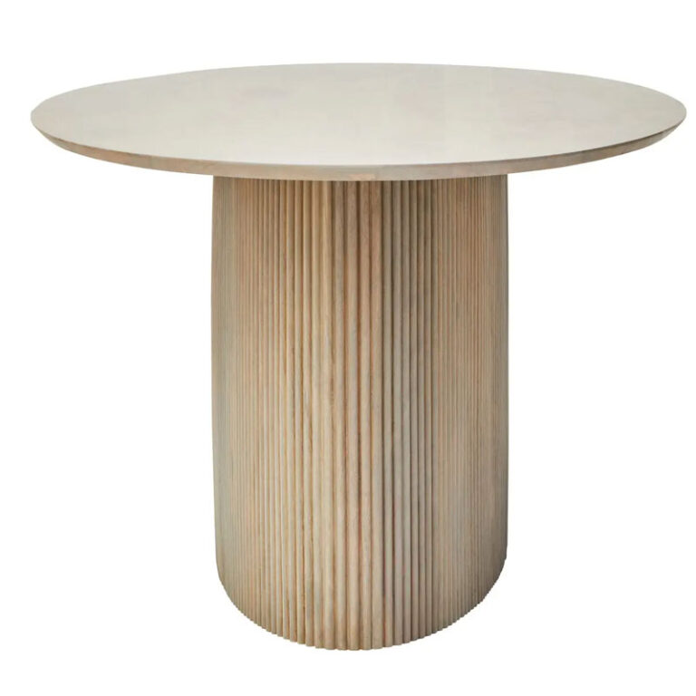Boho Rustic Solid Grey Mango Wood Oval 10 Seater Dining Table 220cm ...