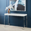 Chrome Console Tables | Picture Perfect Home