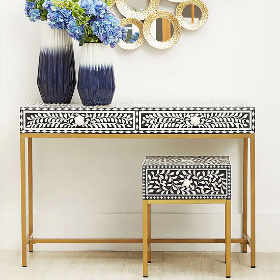 Bohemian Boho Console Tables, Dressing Tables And Desks | Picture ...