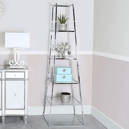Chrome Shelving Units | Picture Perfect Home